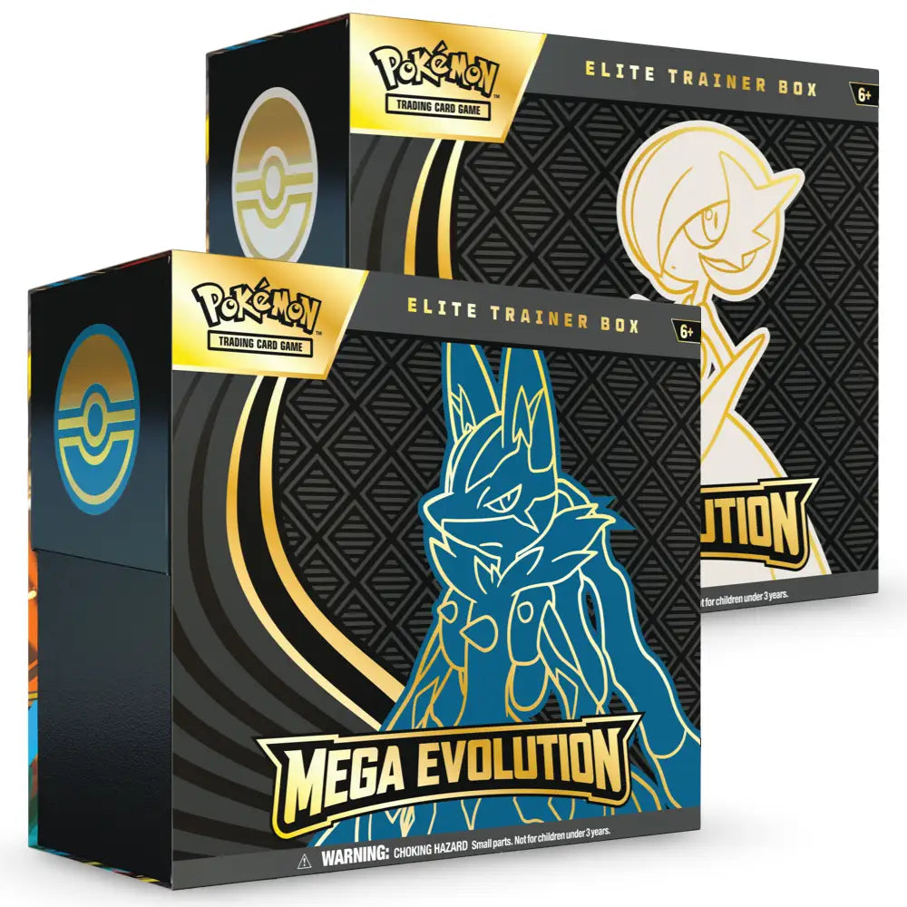 Pokemon Mega Evolution - Elite Trainer Box Lucario Gardevoir CardsRfun