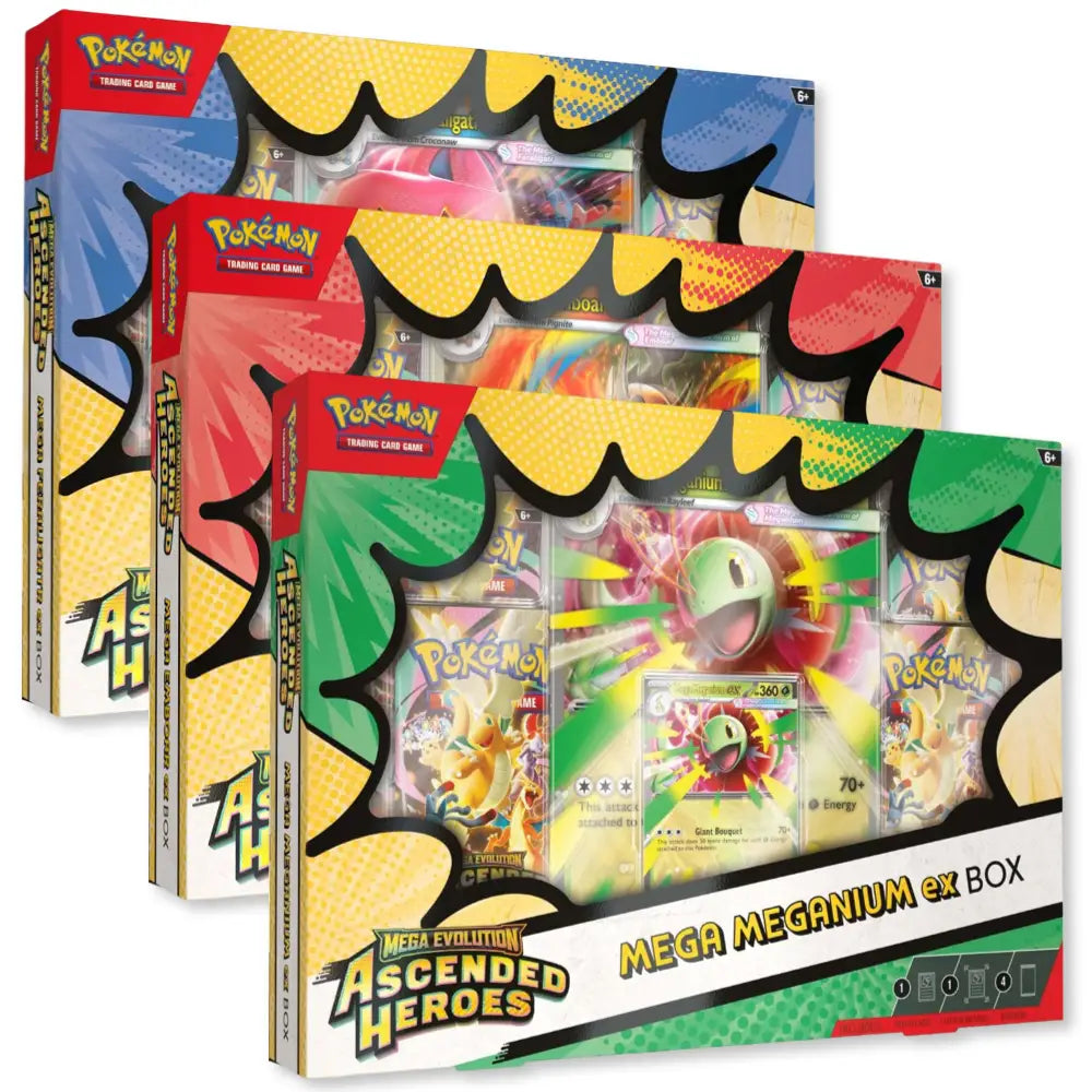Pokemon Ascended Heroes Mega ex Box Bundle – 12 Packs | CardsRfun